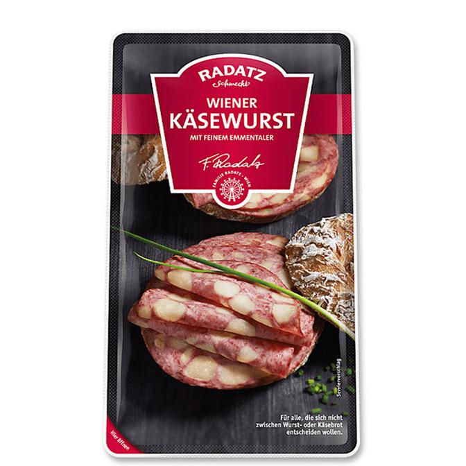 Radatz Pikante Extrawurst geschnitten