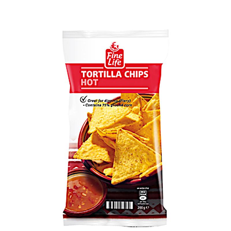 Fine Life Tortilla Chips Hot