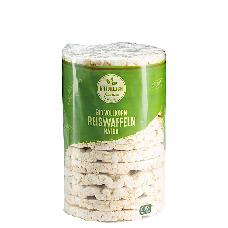 Natürlich für uns Vollkorn Reiswaffeln Natur Bio