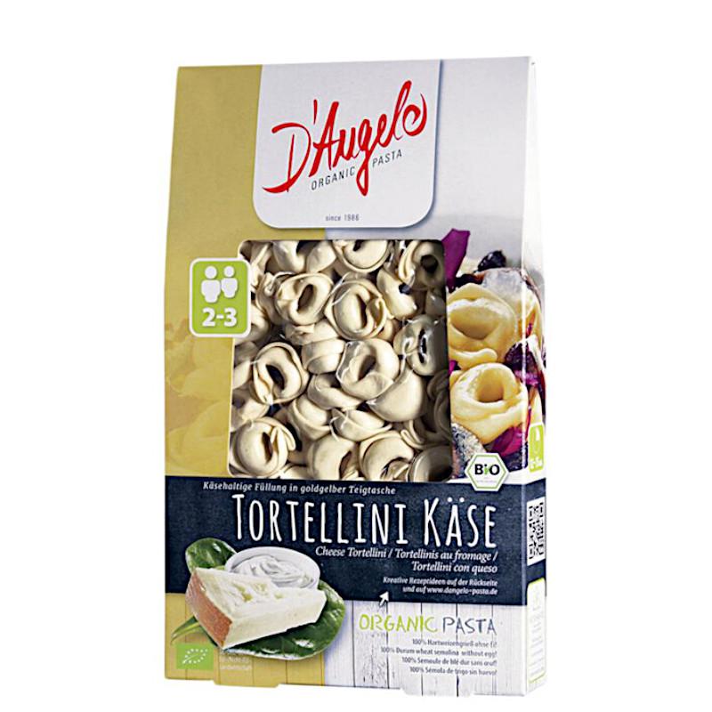 D'Angelo Pasta Tortellini Käse 3-Käse Füllung Bio