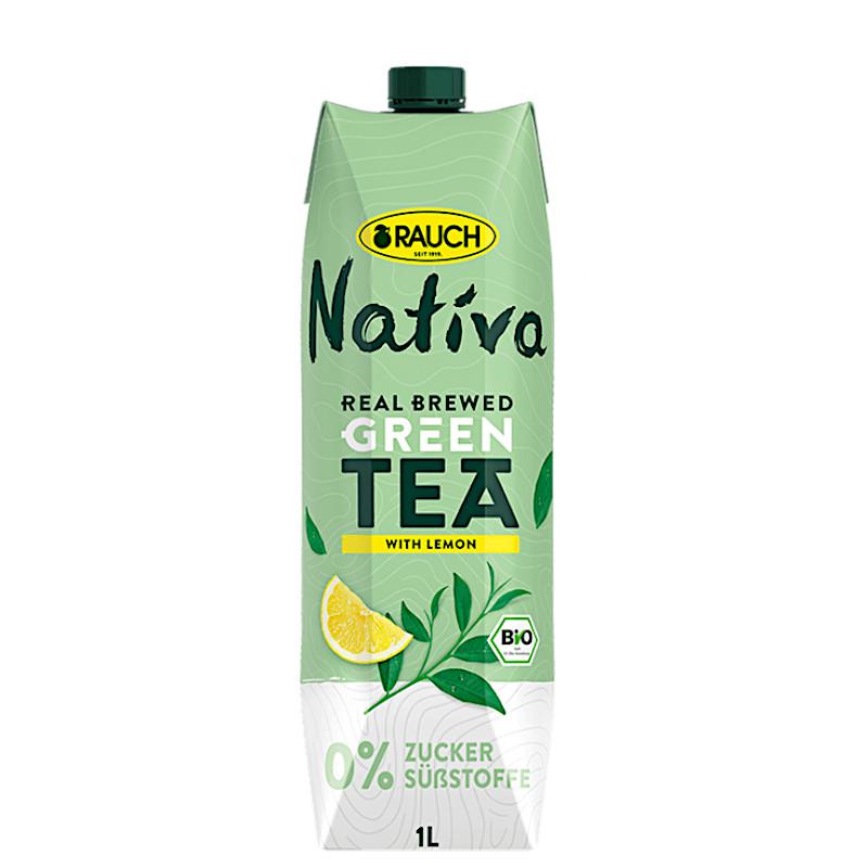 Nativa Green Tea Lemon ohne Zucker