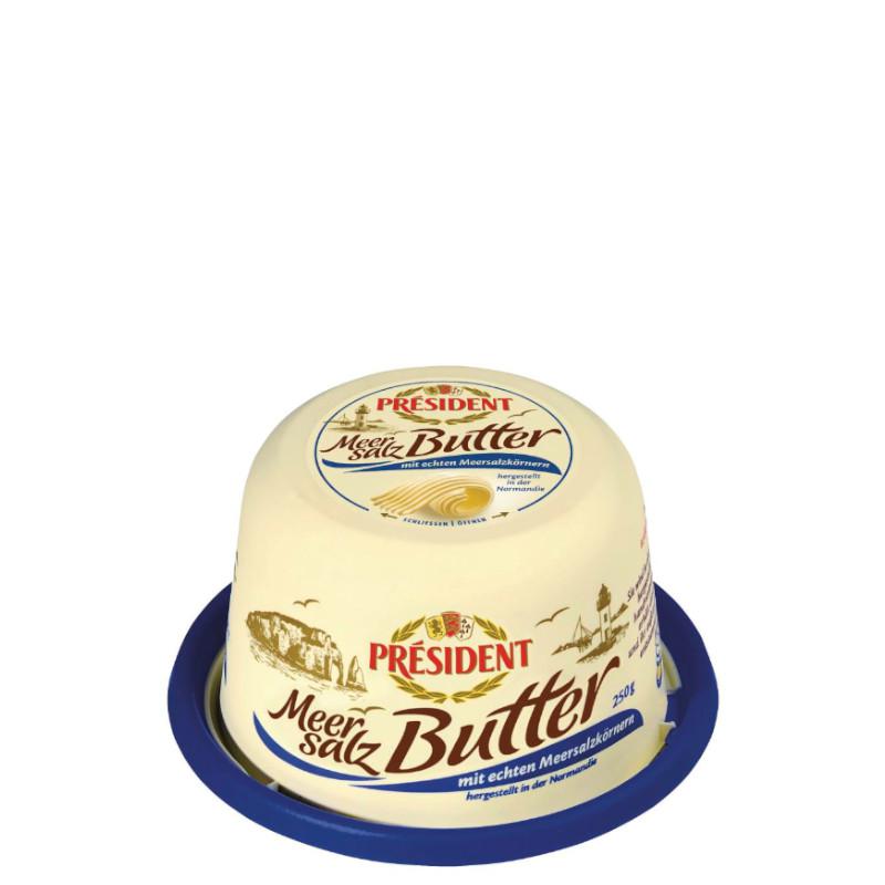 President Butter mit Meersalz