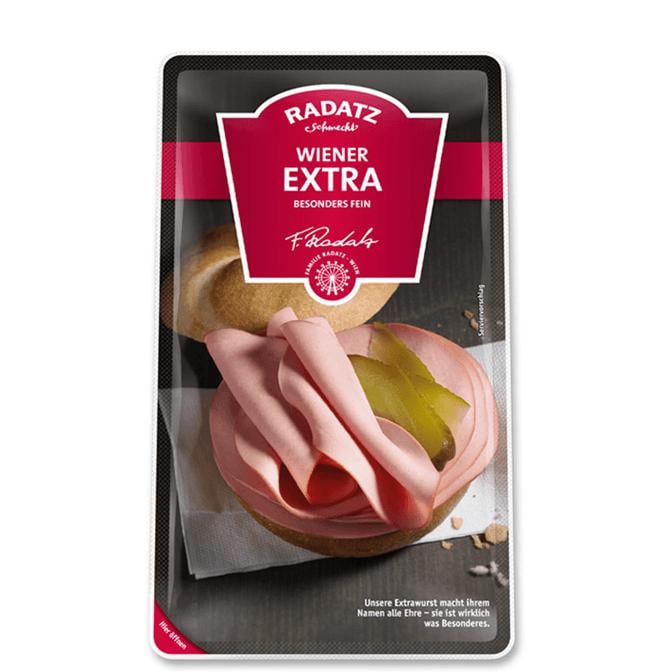 Radatz Gourmet Extrawurst geschnitten
