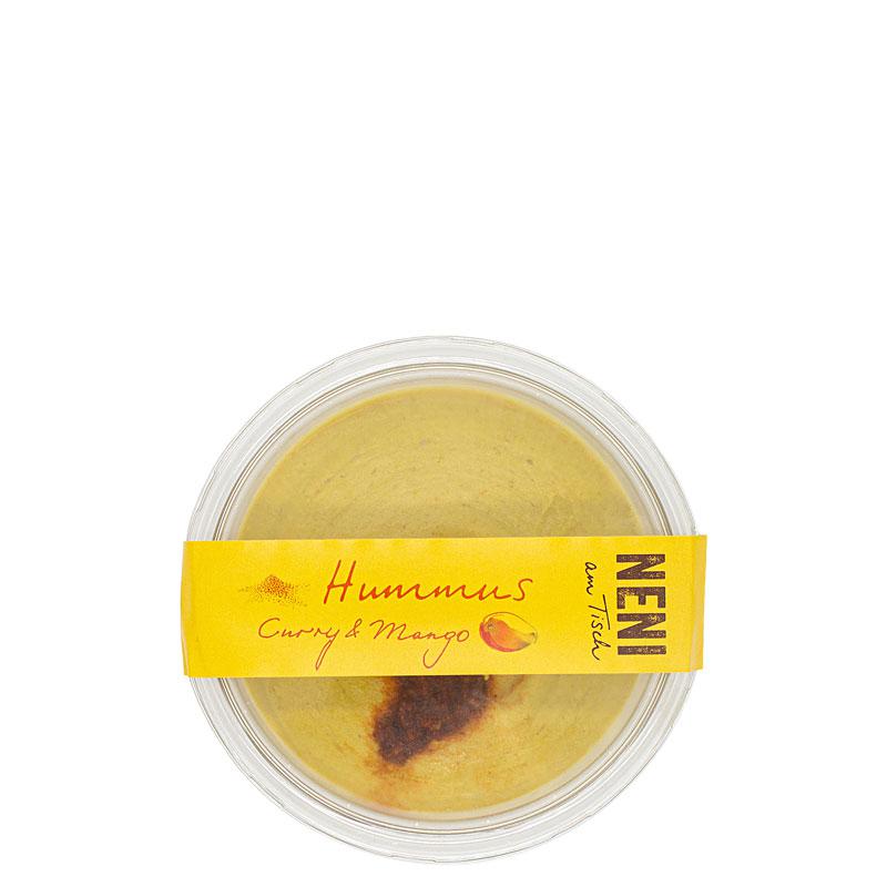 Neni Hummus mit Curry und Mango
